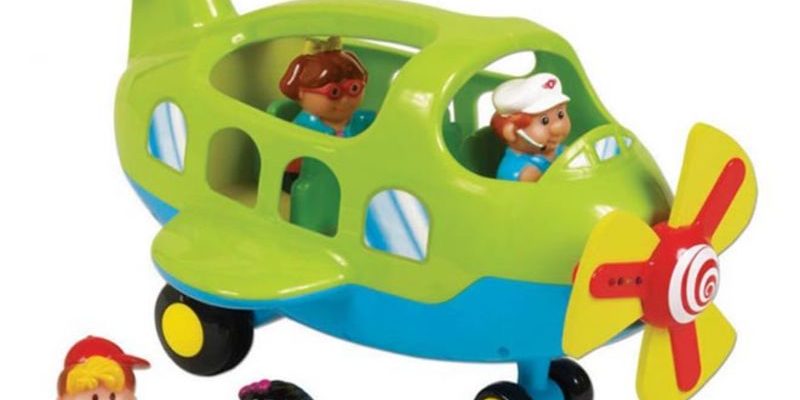 Kiddieland Activity Plane With Light Up Propeller - Toys 4 You