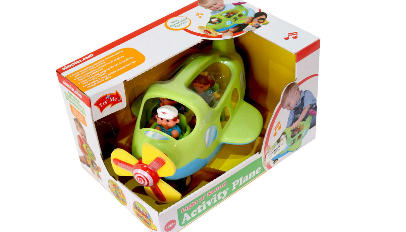 Kiddieland Activity Plane With Light Up Propeller - Toys 4 You