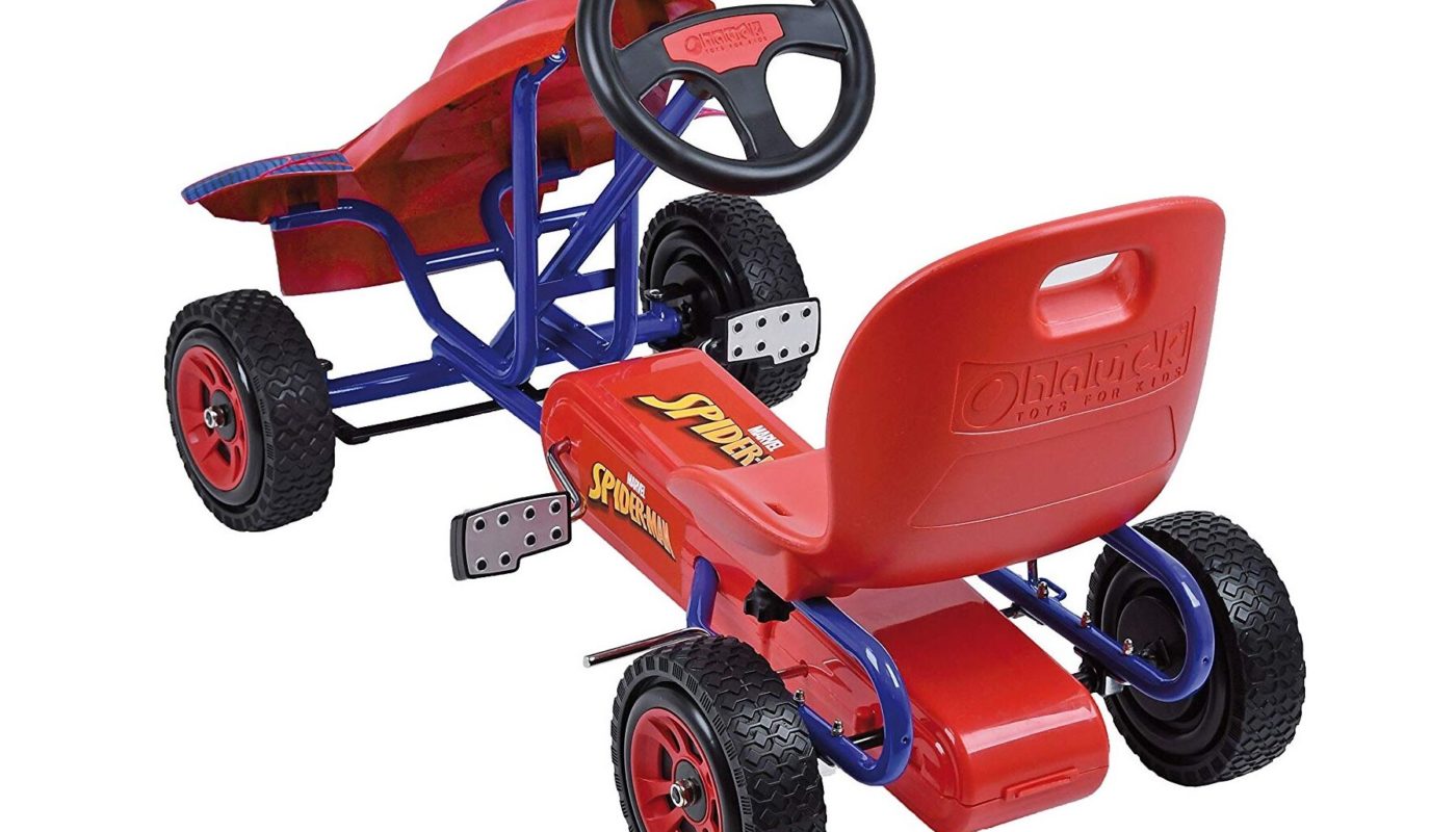 Hauck Spider-Man Pedal Go - kart For Kids - Toys 4 You