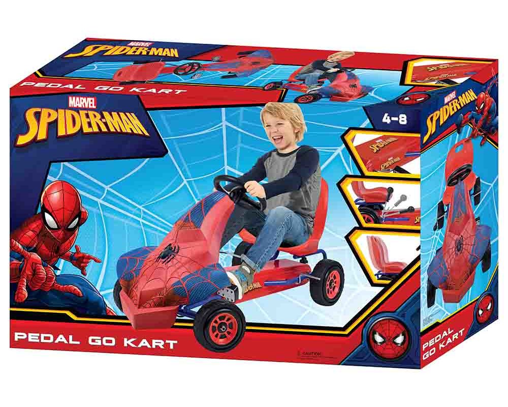 Hauck Spider-Man Pedal Go - kart For Kids - Toys 4 You