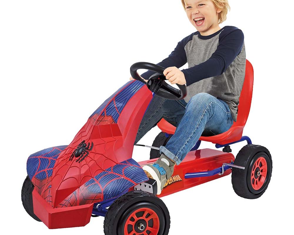 Hauck Spider-Man Pedal Go - kart For Kids - Toys 4 You
