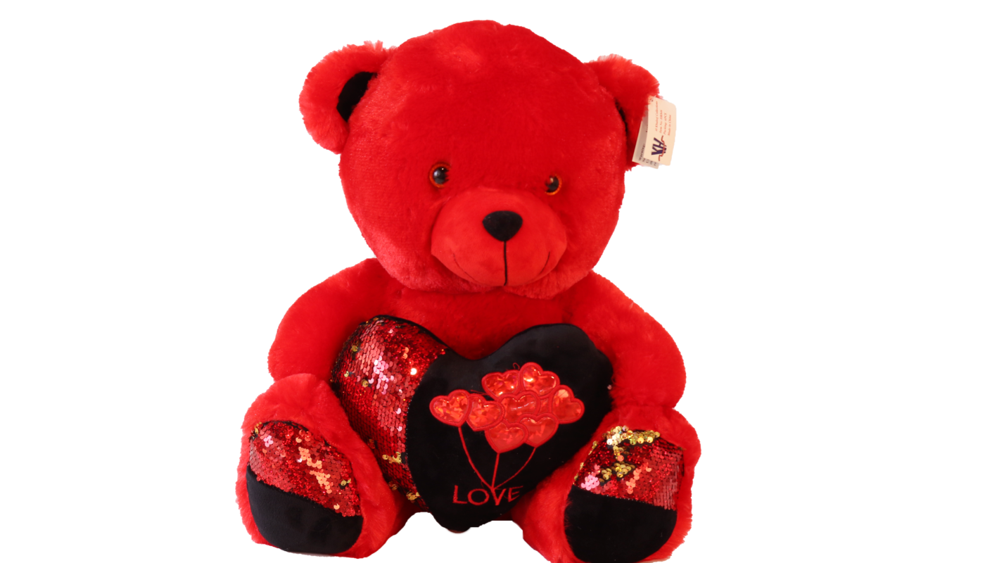Red Teddy Bear Stuff Stoy - Toys 4 You