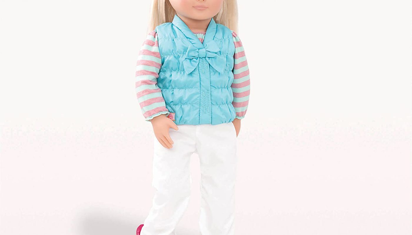 Our Generation BD31045ATZ Deluxe Ginger Doll with Book - Toys 4 You