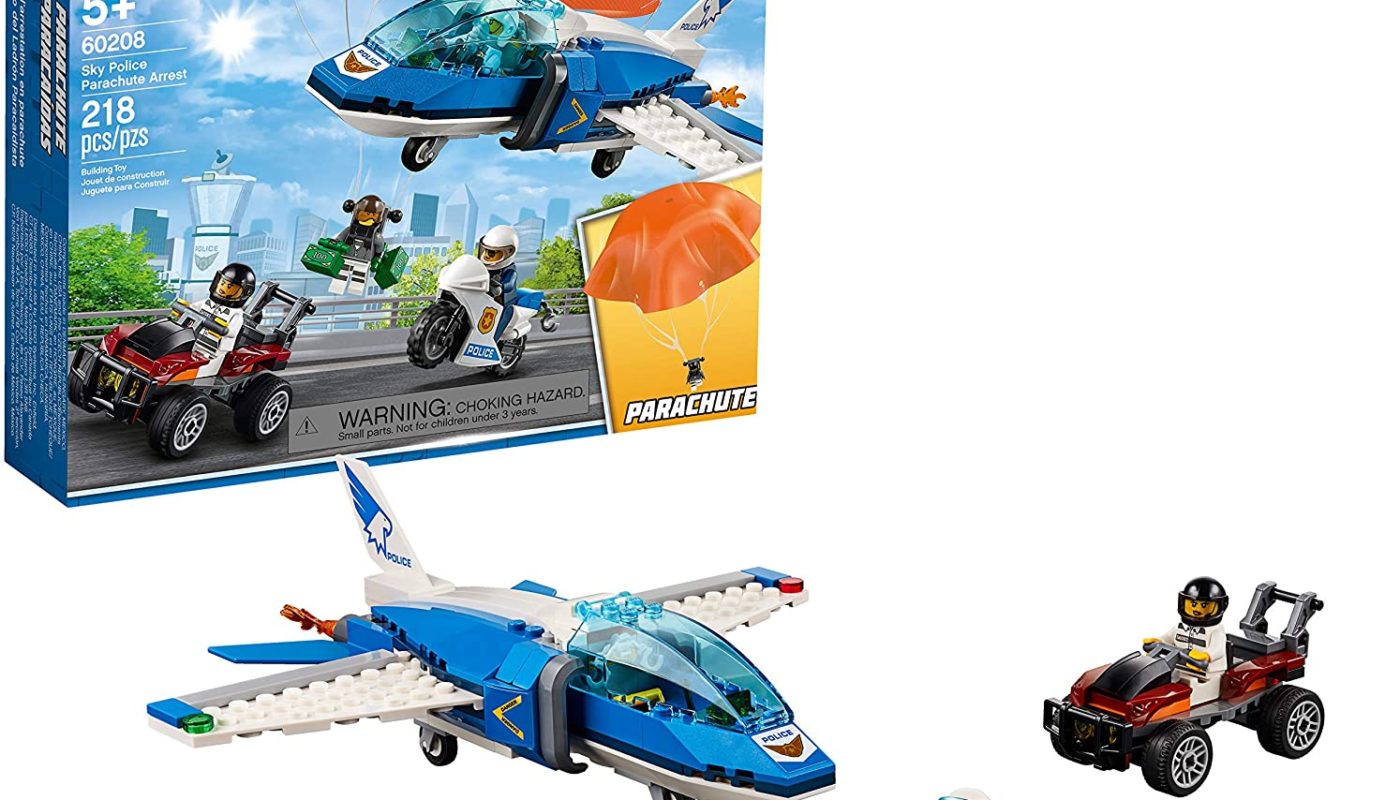 LEGO City Sky Police Parachute Arrest Building Kit - 60208 - Toys 4 You