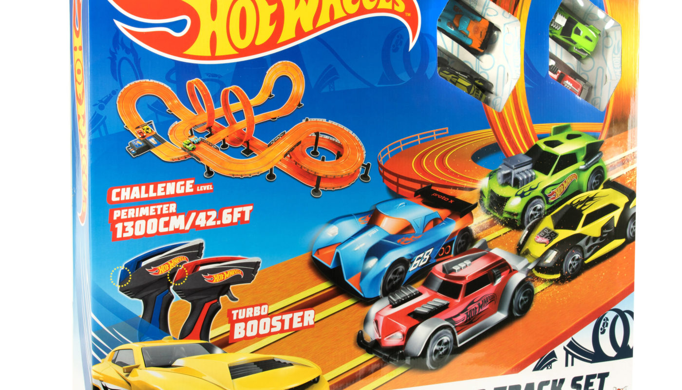Hot Wheels Slot Track Set 42.6ft/ 1300cm - Toys 4 You