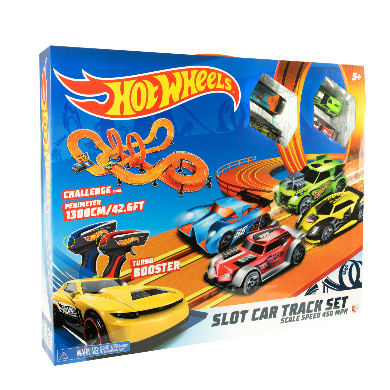 Hot Wheels Slot Track Set 42.6ft/ 1300cm - Toys 4 You