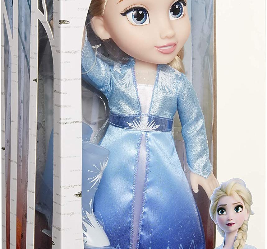 Frozen 2 Elsa Travel Dress Doll, Multi-Colour, 207054-ATL - Toys 4You Store