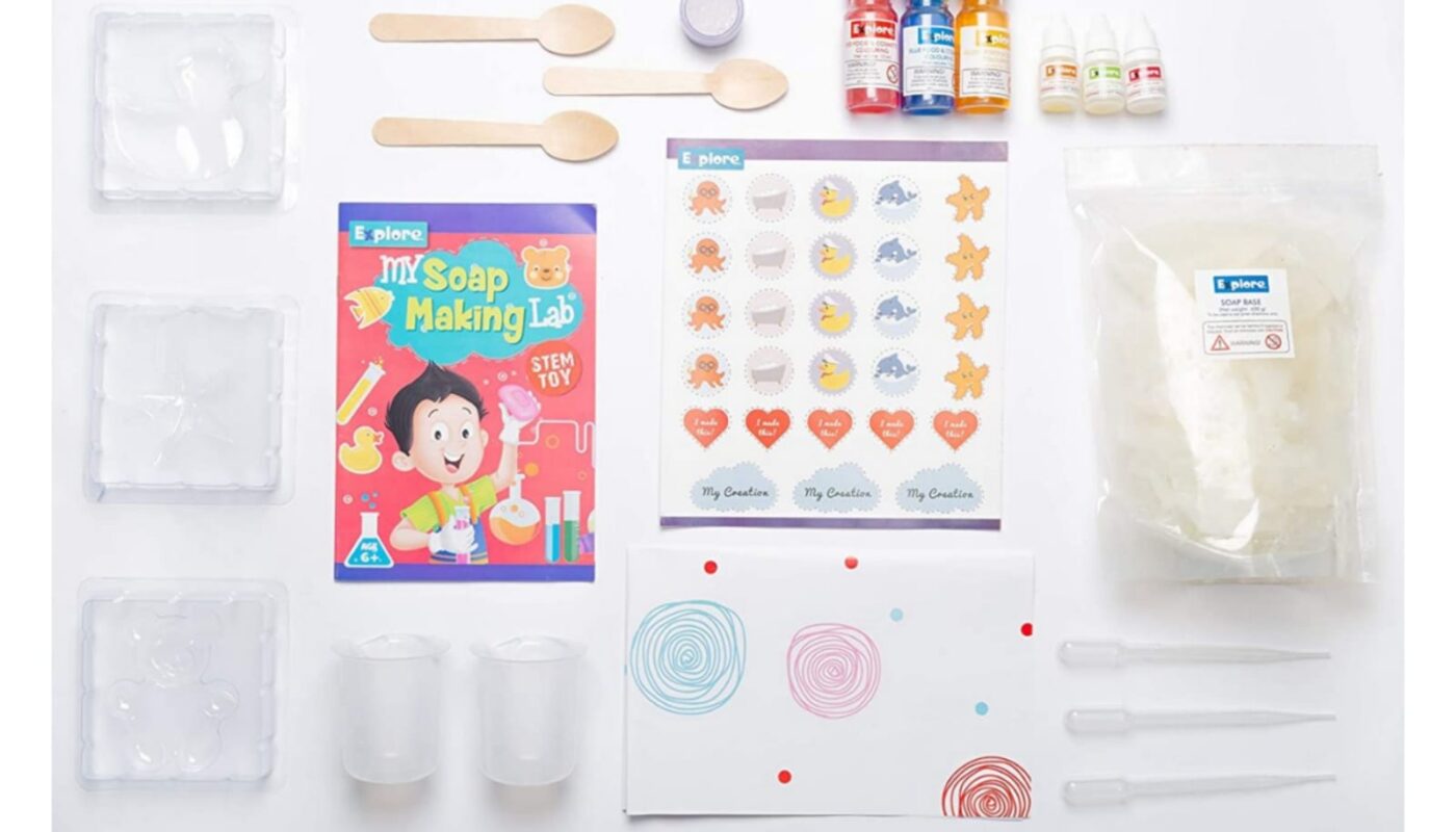 Explore My Soap Making Lab Learning & Educational Activity Toy Kit ...