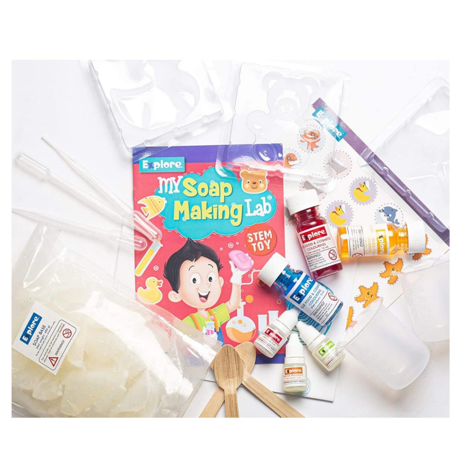 Explore My Soap Making Lab Learning & Educational Activity Toy Kit ...