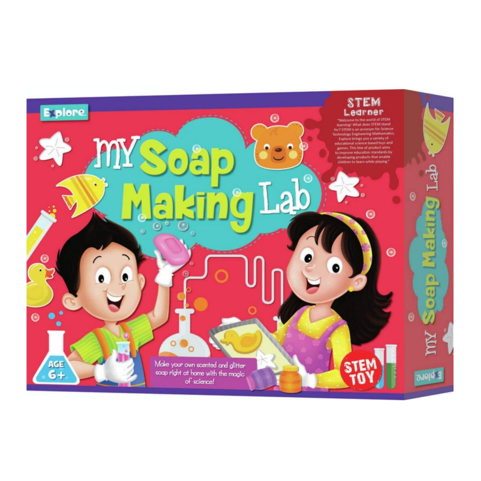 Explore My Soap Making Lab Learning & Educational Activity Toy Kit ...