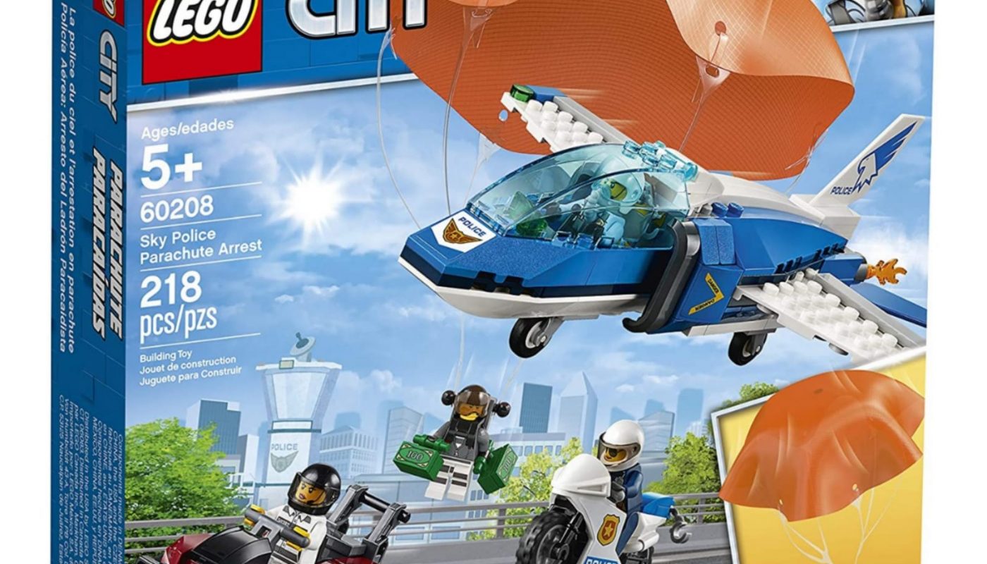 LEGO City Sky Police Parachute Arrest Building Kit - 60208 - Toys 4 You