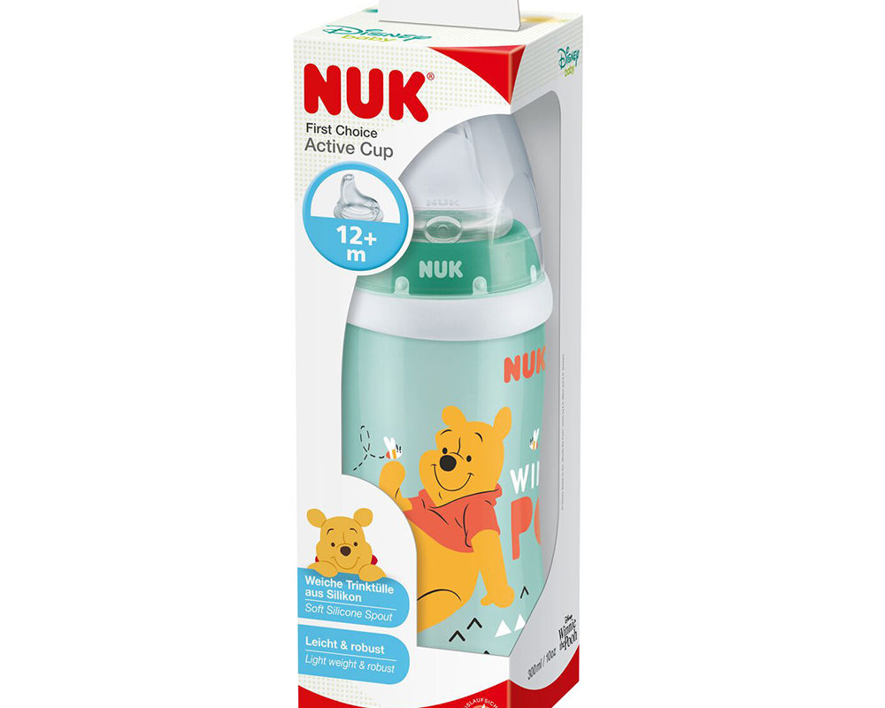 Nuk - Active 300ml Cup - Winnie The Pooh - Toys 4 You