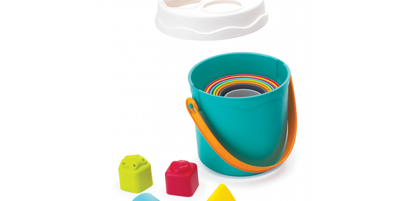 B Kids - Shape Sorting Stack N' Nest Buckets - Toys 4 You