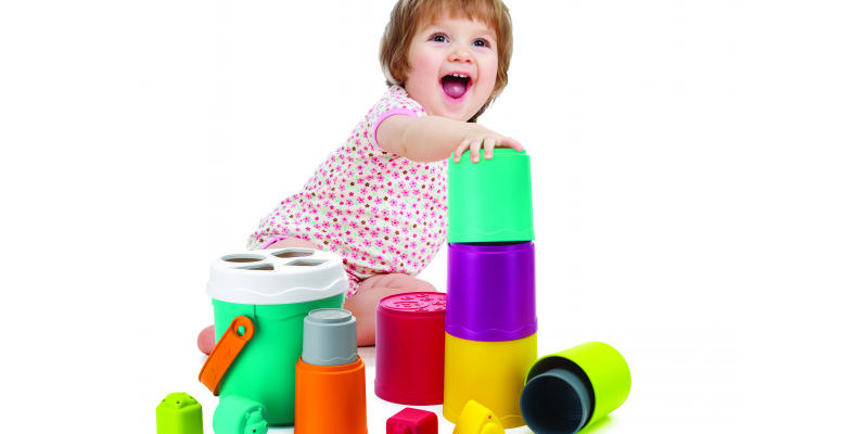 B Kids - Shape Sorting Stack N' Nest Buckets - Toys 4 You