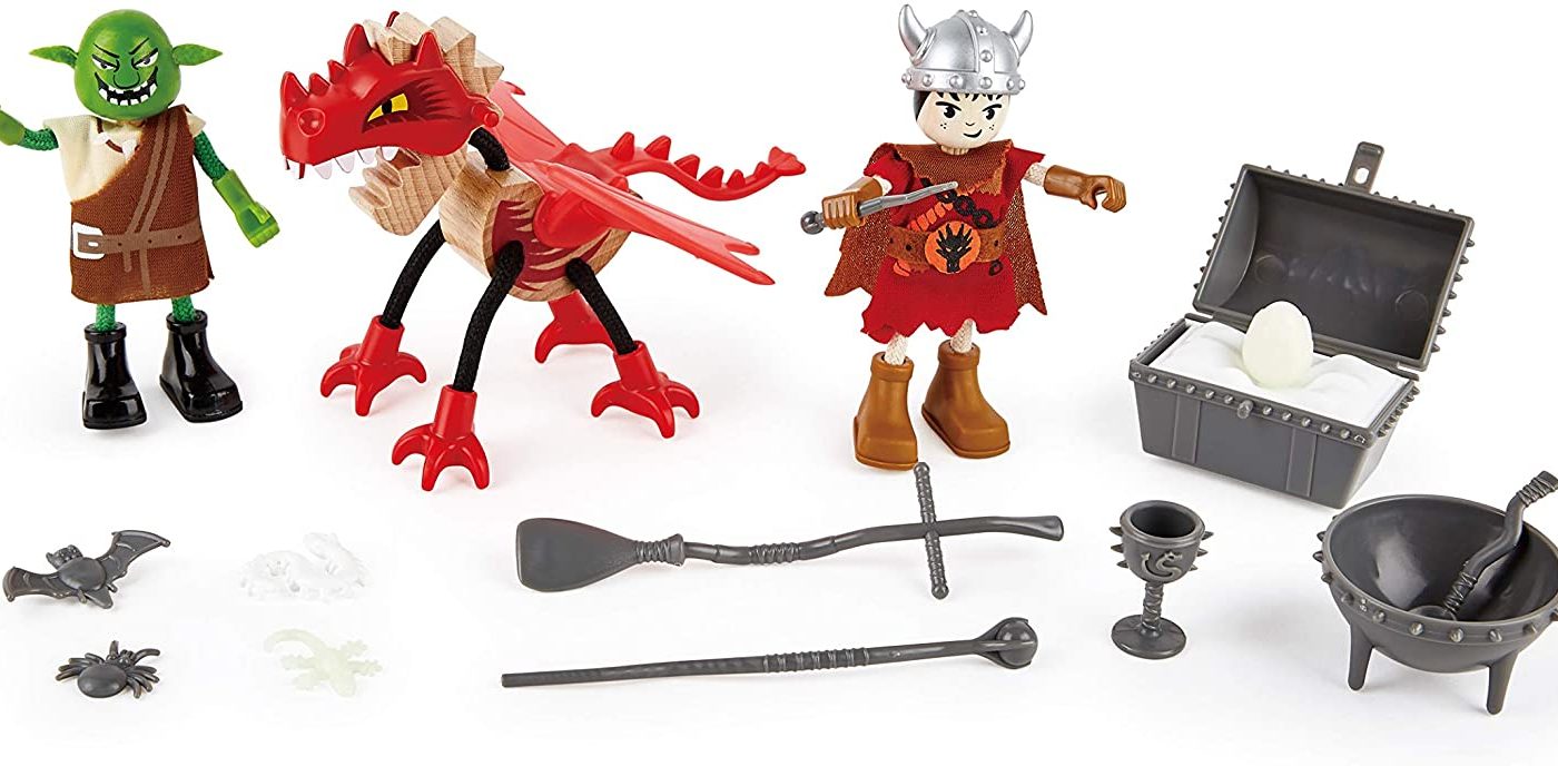 Hape Viking Castle Playset - E3025 - Toys 4 You