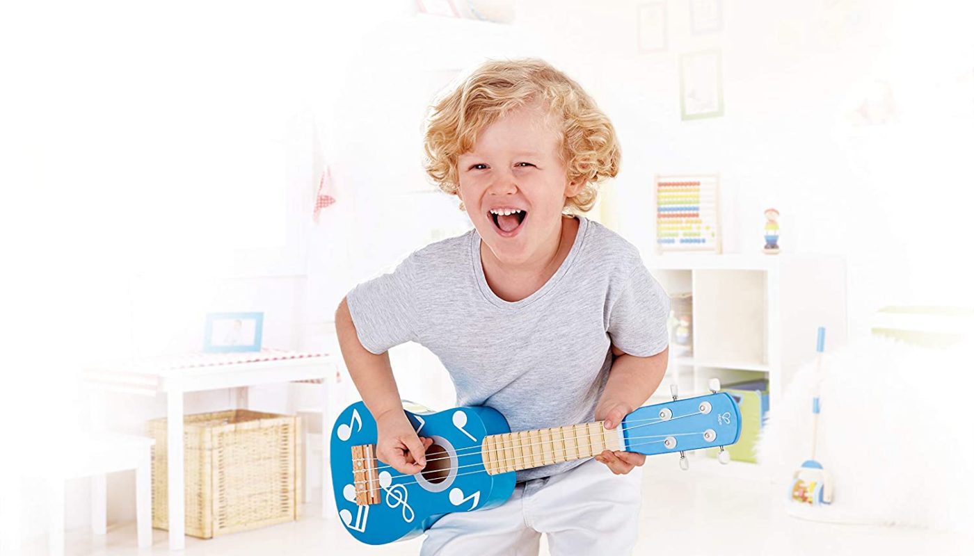 Hape - E0604 Ukulele Blue Guitar for Kids - Toys 4You Store