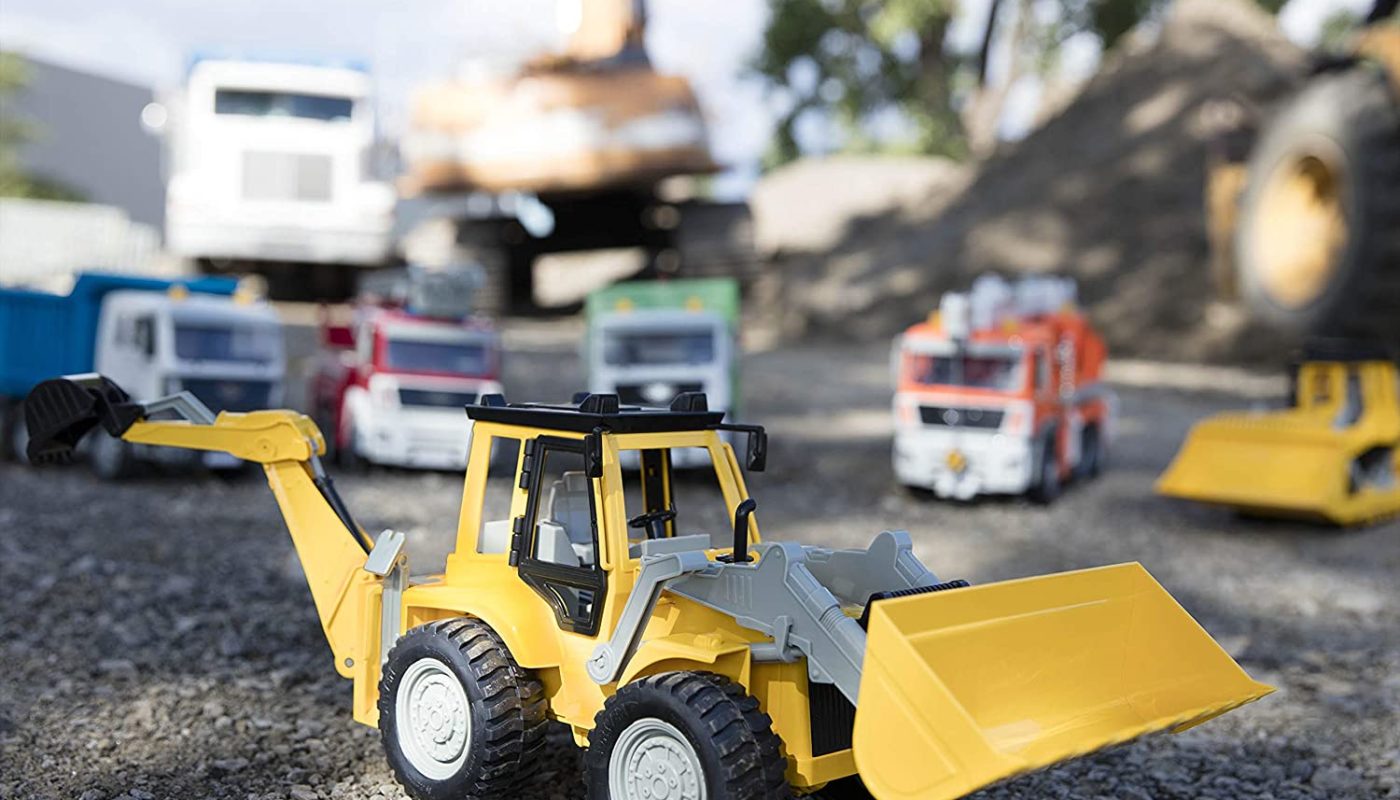 Driven by Battat Backhoe Loader with Light & Sound - Toys 4 You