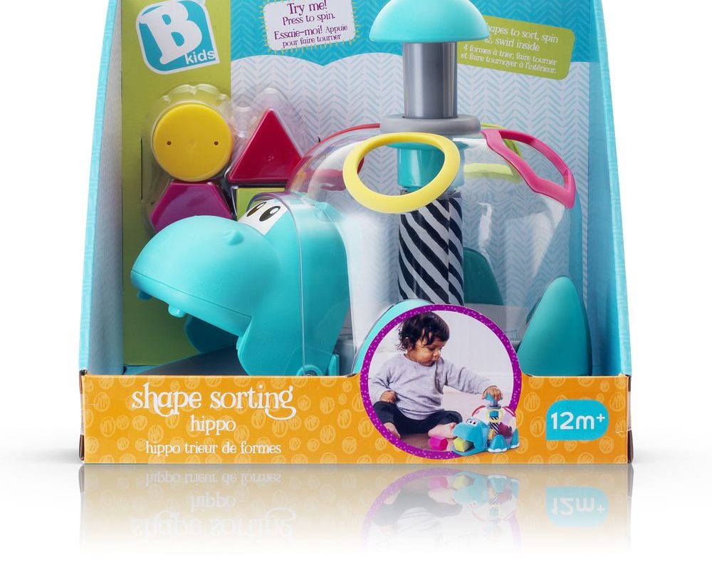B Kids - Shape Sorting Hippo Kids Toy - 073671 - Toys 4 You