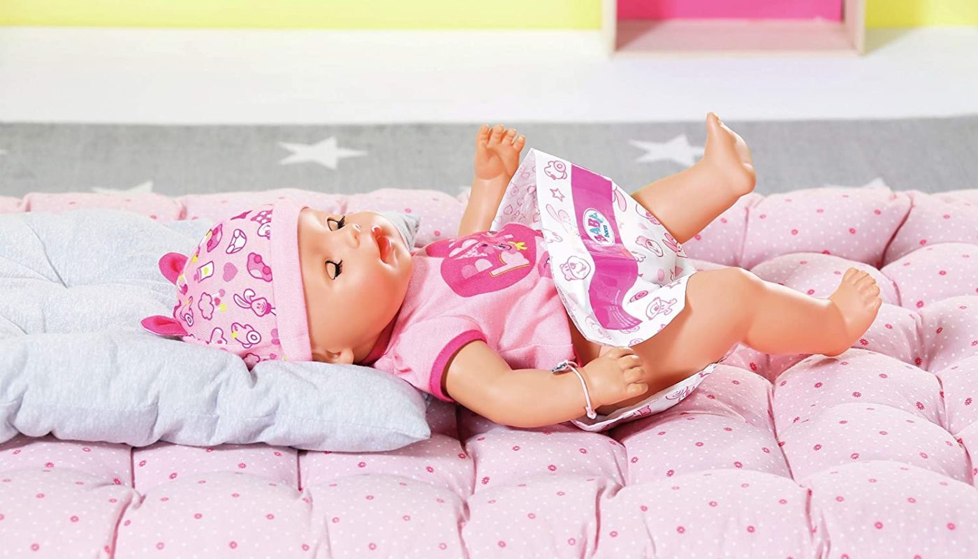 Baby Born Interactive Doll Girl Soft Touch - Toys 4 You