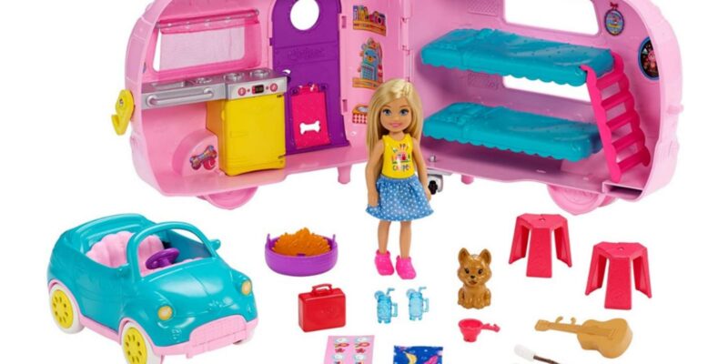 Barbie Club Chelsea Camper Playset - FXG90 - Toys 4 You