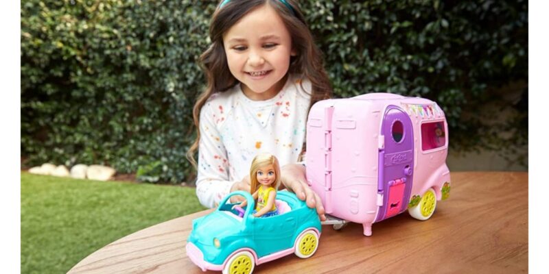 Barbie Club Chelsea Camper Playset - FXG90 - Toys 4 You
