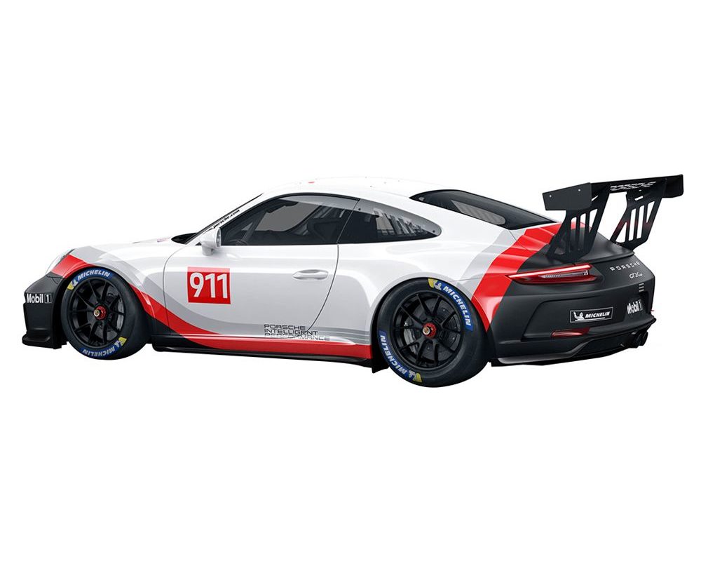 Rastar -Porsche 911 GT3 Cup RC Car - White - Toys 4 You