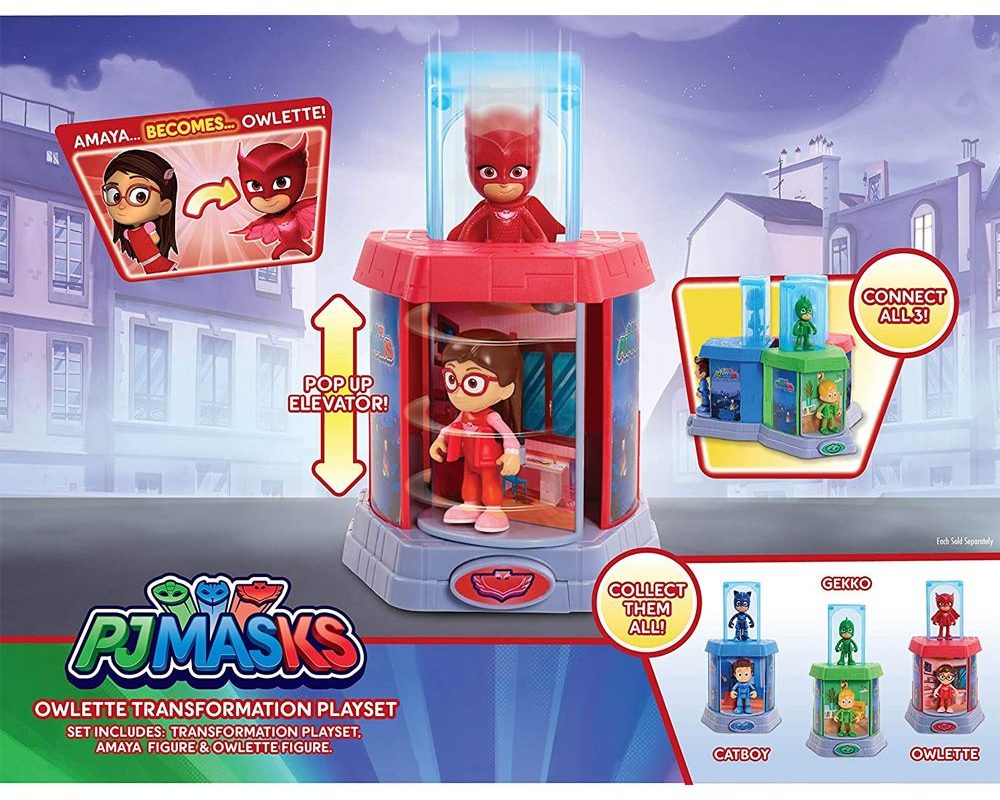 PJ Mask Owlette Transformation Playset - Toys 4 You