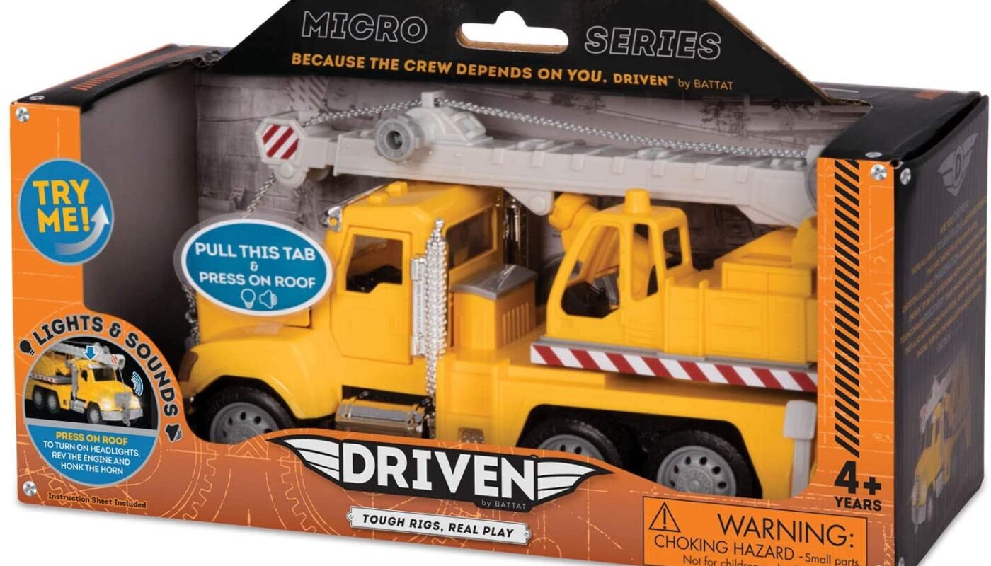 Driven Micro Crane Truck - Toys 4You Store
