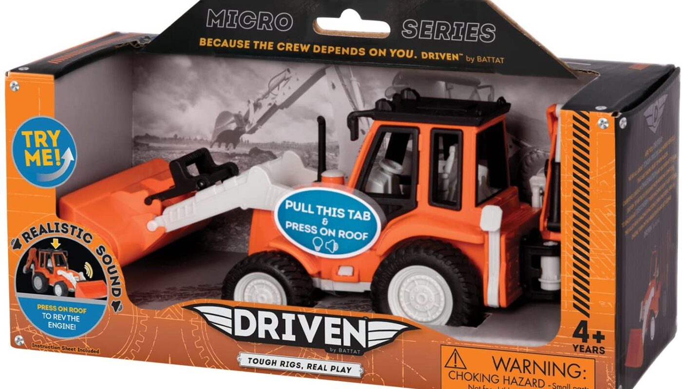 DRIVEN by Battat – Micro Steam Roller - Toys 4 You