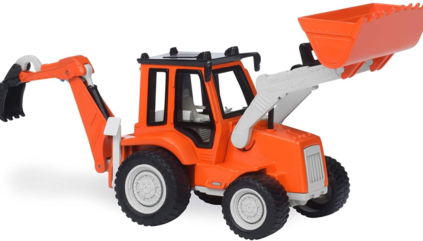 DRIVEN by Battat – Micro Backhoe Loader - Toys 4 You