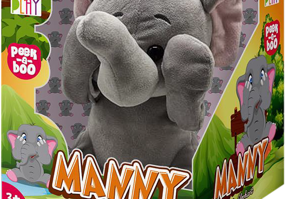 Peek-A-Boo Manny Elephant - Toys 4You Store