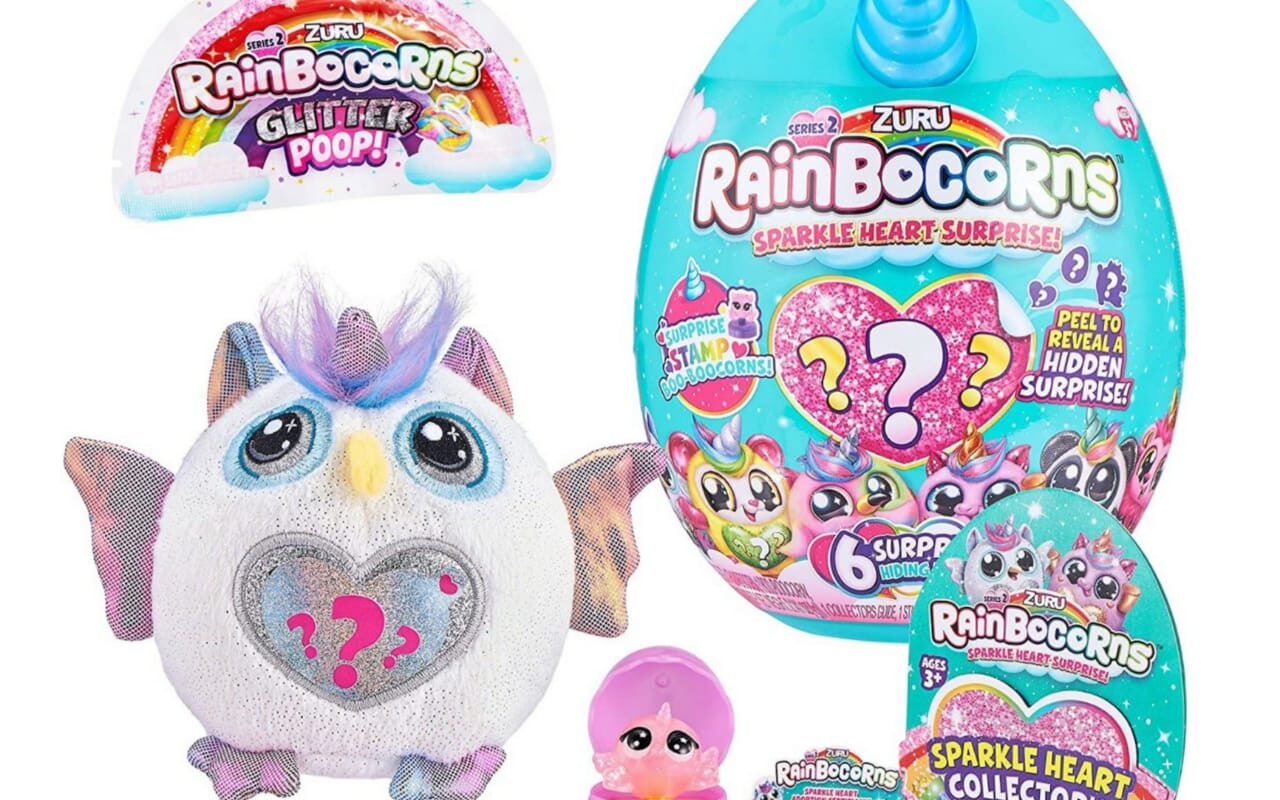 Rainbocorns Sparkle Heart Surprise Series 2 Small Style May Vary - Toys ...