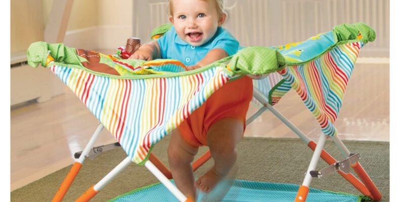 Summer Pop ‘n Jump Portable Activity Center – Lightweight - Toys 4 You