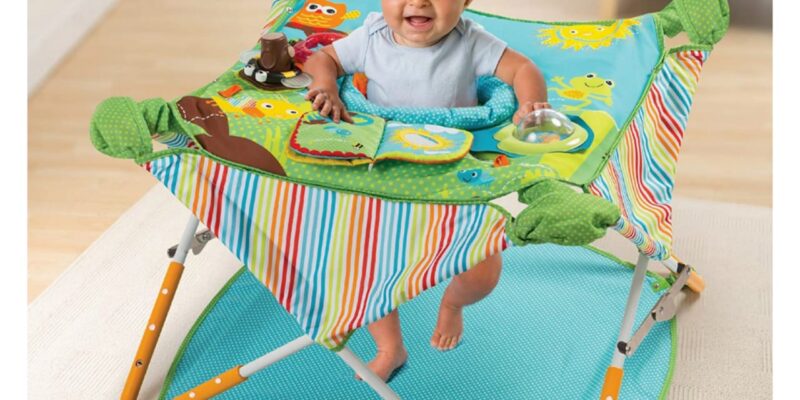 Summer Pop ‘n Jump Portable Activity Center – Lightweight - Toys 4 You