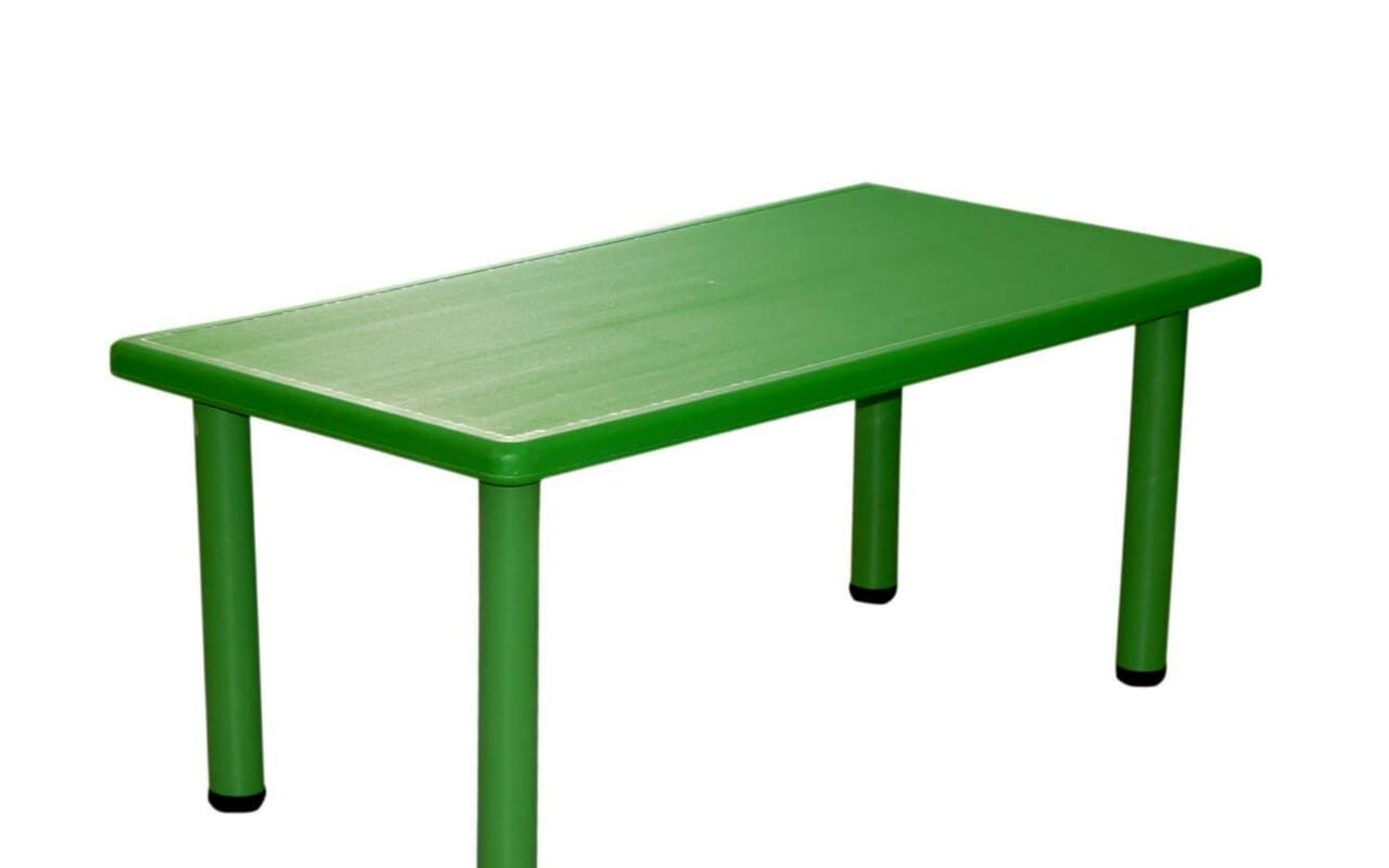 Rectangular Table for Kids Green - Toys 4 You