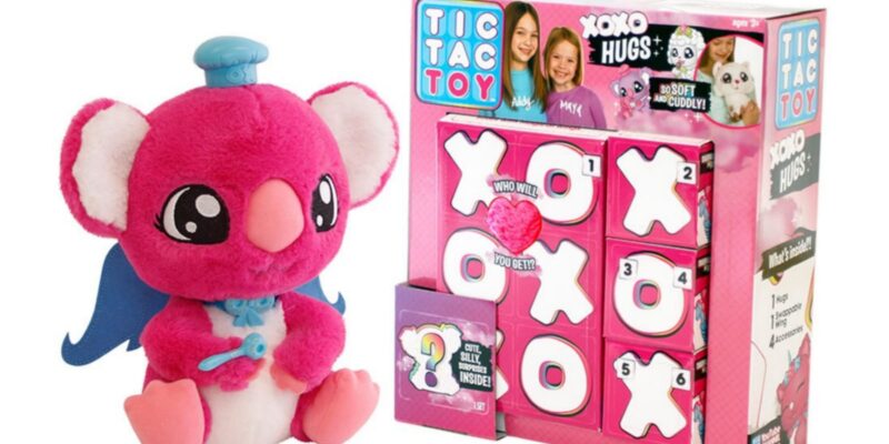 Tic Tac Toy - XOXO Hugs - Fuchsia - Toys 4 You