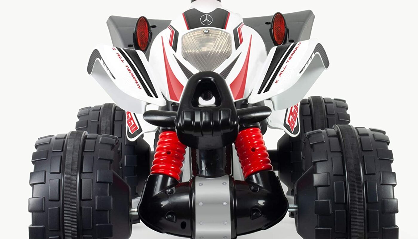 INJUSA-Quad Mercedes-Benz ATV 12V Licensed with Gear-00761-B - Toys 4 You