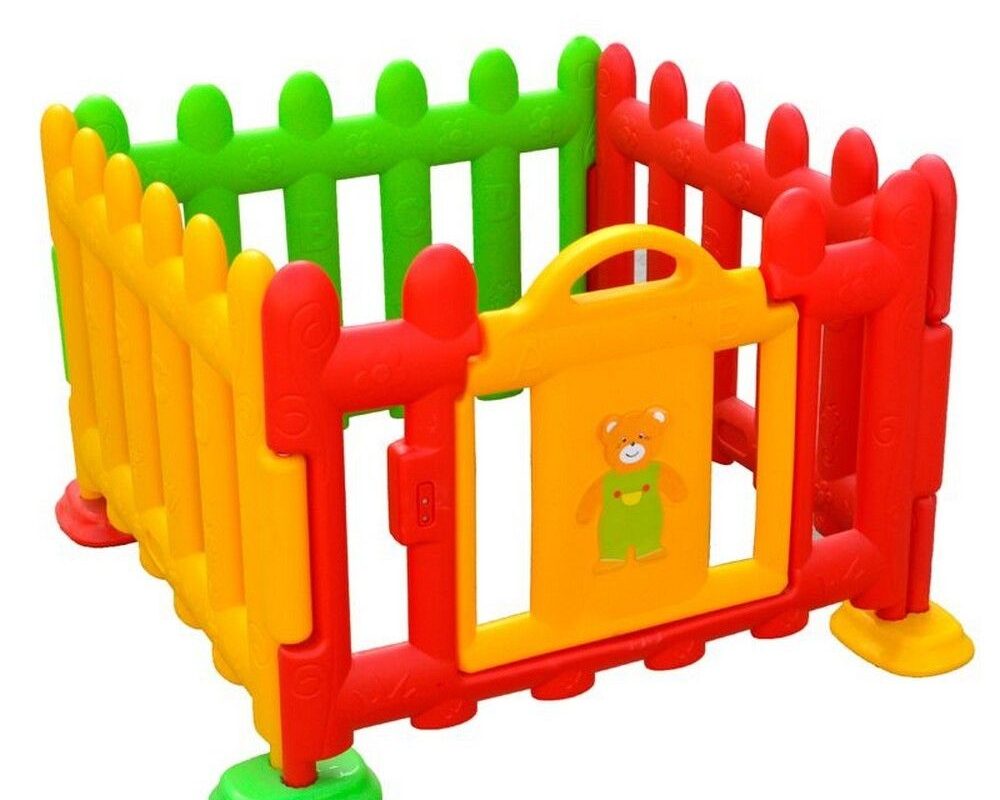 Baby Playzone With Safety Gate - Playpen - Toys 4 You