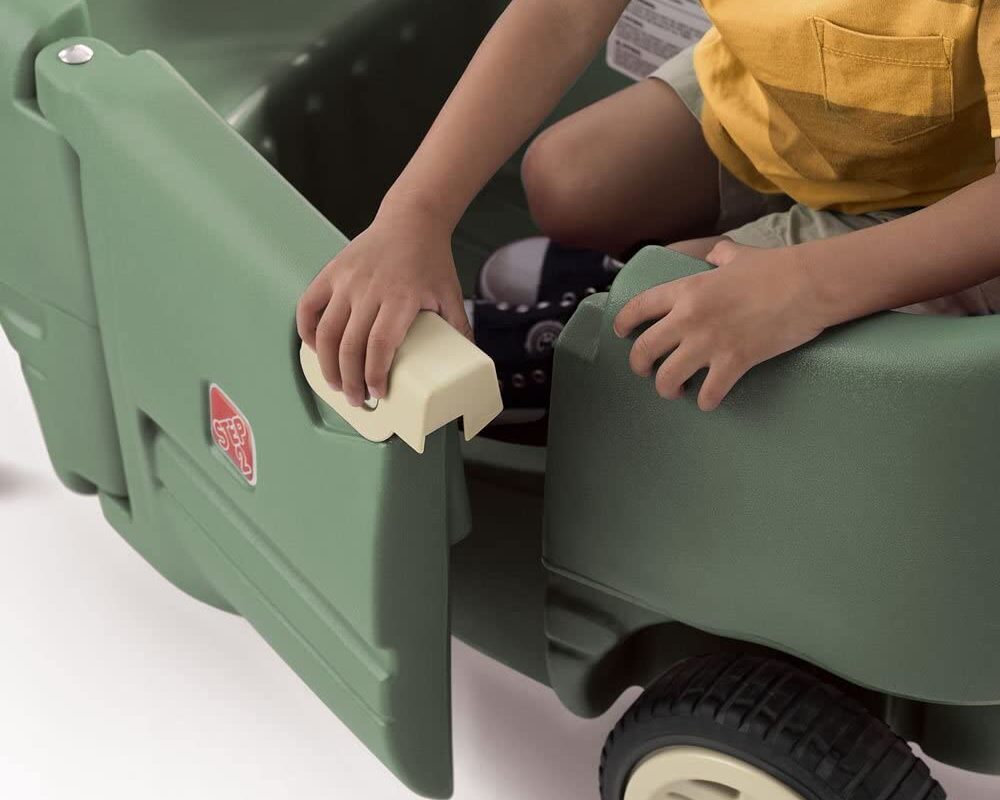 Step2 Wagon for Two Plus Willow Green -766500 - Toys 4 You