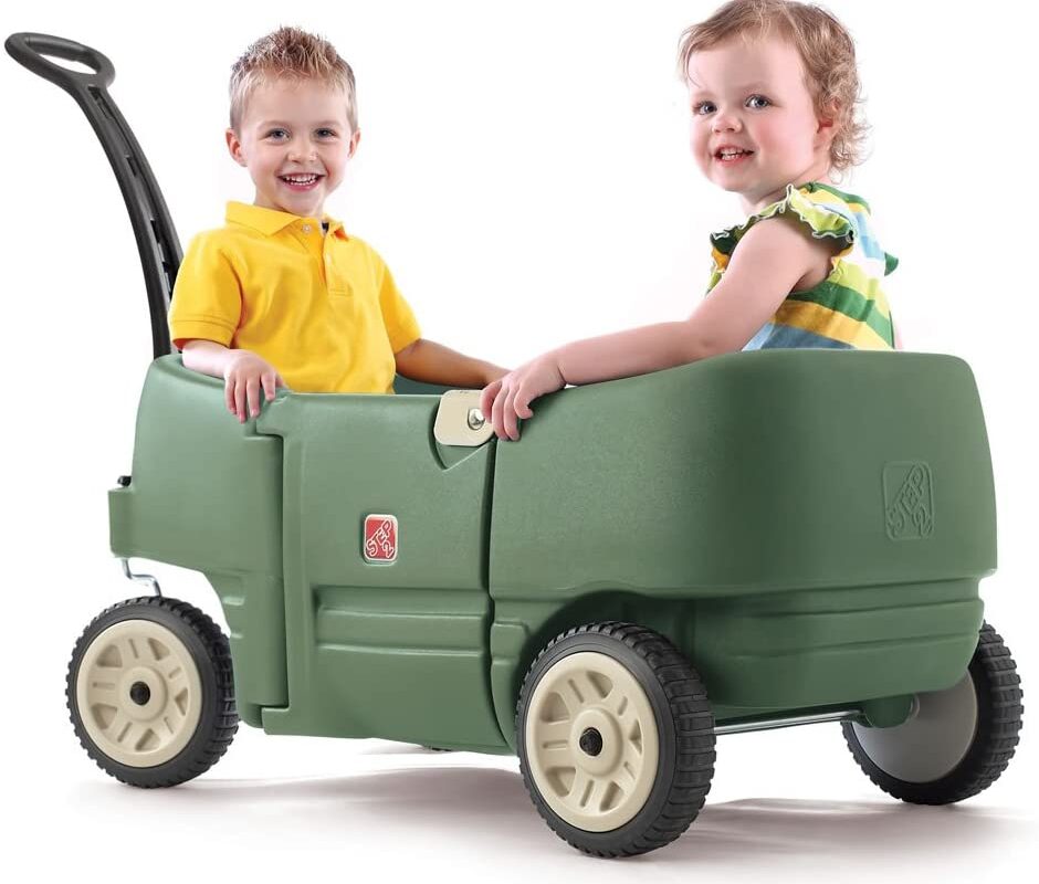 Step2 Wagon for Two Plus Willow Green -766500 - Toys 4You Store