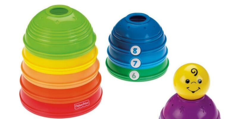 Fisher-Price Brilliant Basics Stack & Roll Cups - Toys 4 You