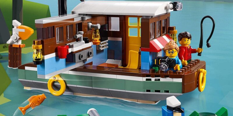 Lego Riverside Houseboat - 31093 - Toys 4 You