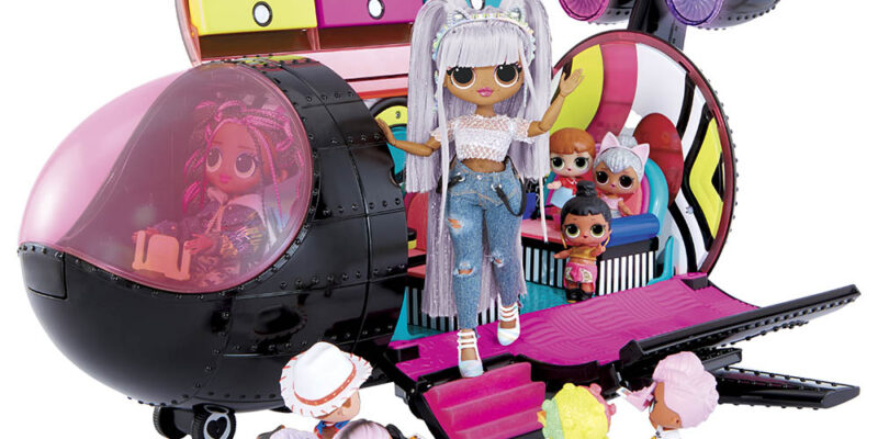 L.O.L. Surprise - OMG Remix 4-in-1 Plane Playset Transforms-MGA-571339 ...