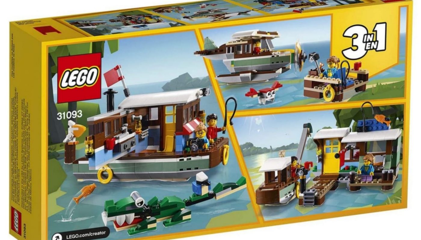 Lego Riverside Houseboat - 31093 - Toys 4 You