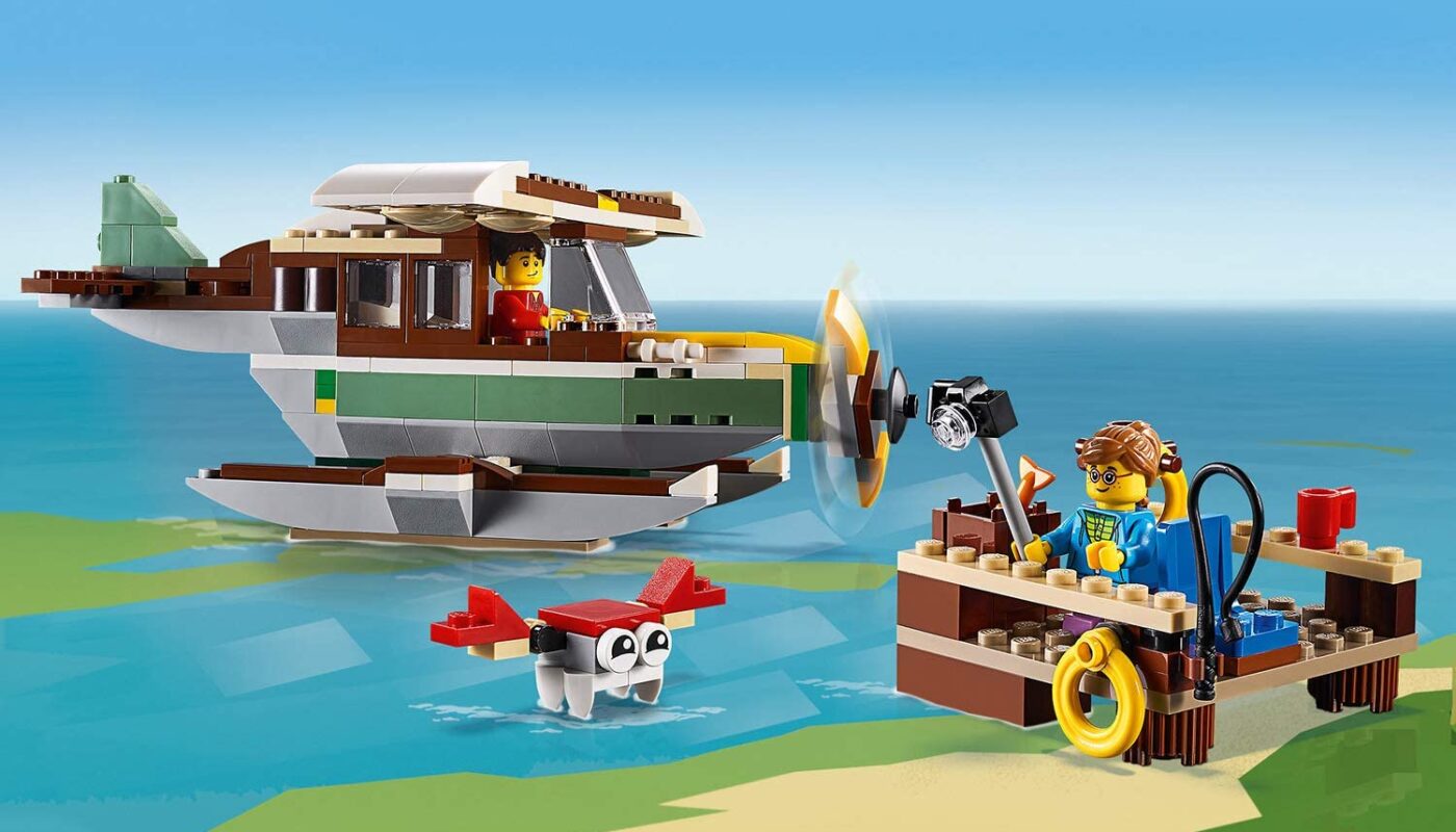 Lego Riverside Houseboat - 31093 - Toys 4 You