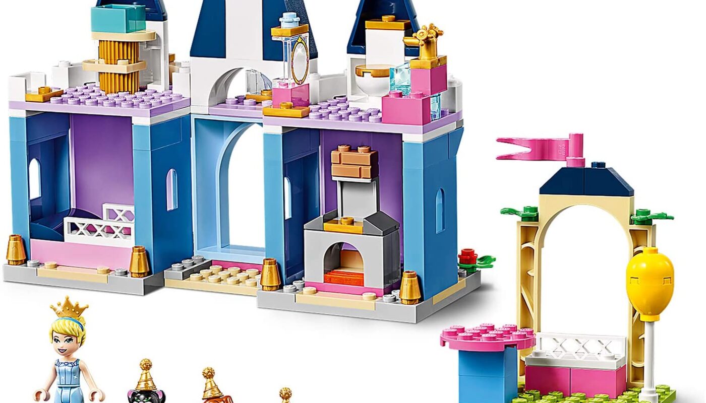 LEGO Disney Princess Cinderella's Castle Celebration Set - 43178 - Toys ...