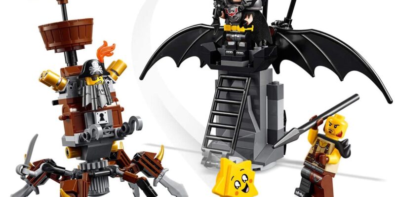 LEGO The Lego Movie 2 Battle Ready Batman And Metalbeard-70836 - Toys 4 You