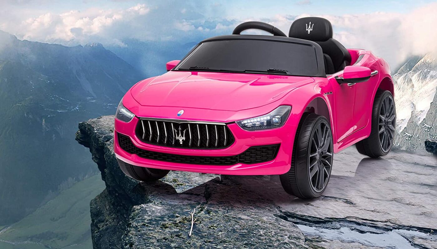 Remote Control Pink Land Rover For Kids - Toys 4 You