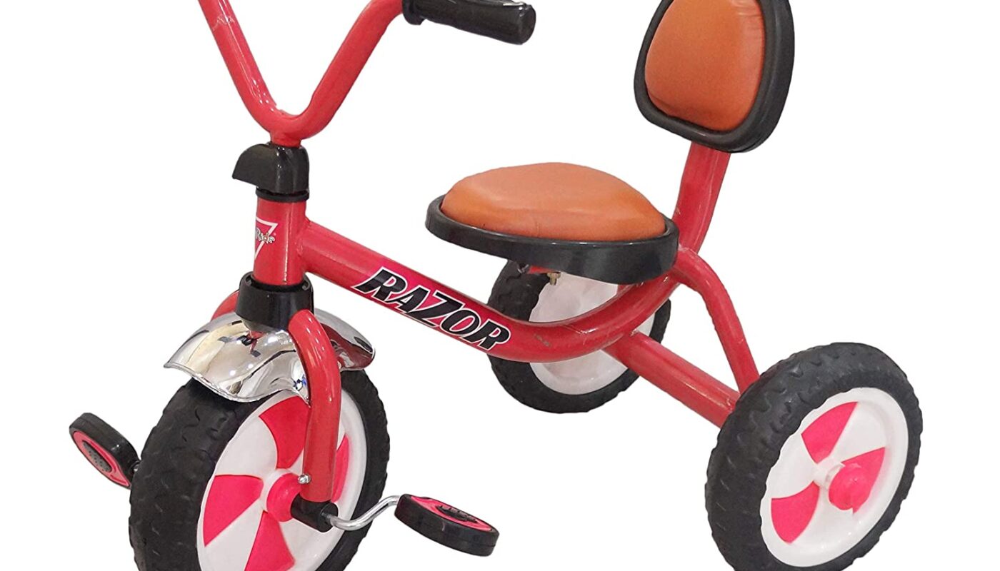 Razor Baby Tri-Cycles with EVA Tyres and Leather Seat and Backrest ...