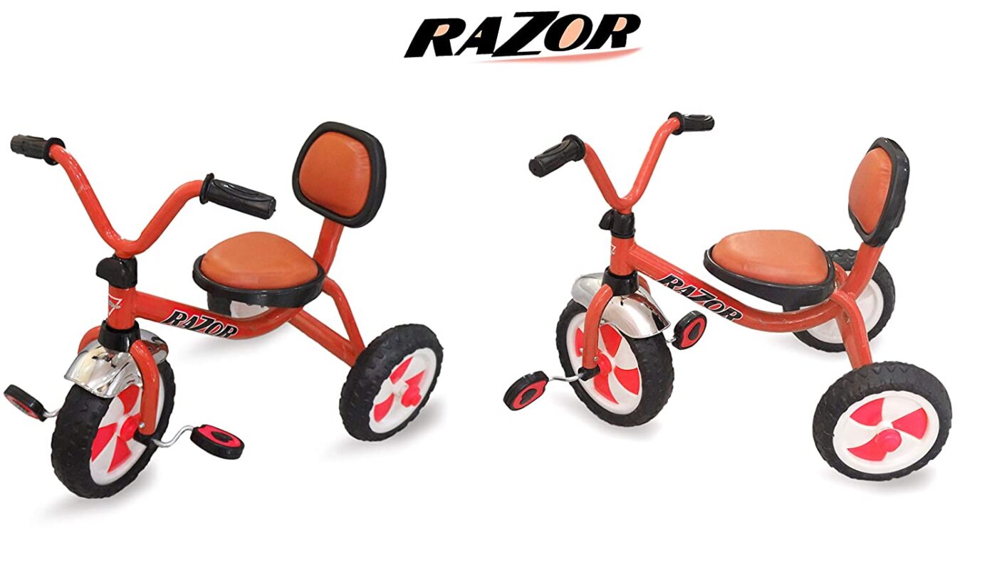 Razor Baby Tri-Cycles with EVA Tyres and Leather Seat and Backrest ...